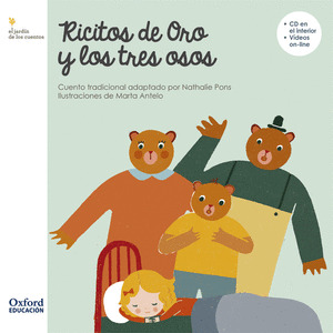 EL JARDIN DE LOS CUENTOS INFANTIL 5 AÑOS. RICITOS DE ORO Y LOS TRES ...